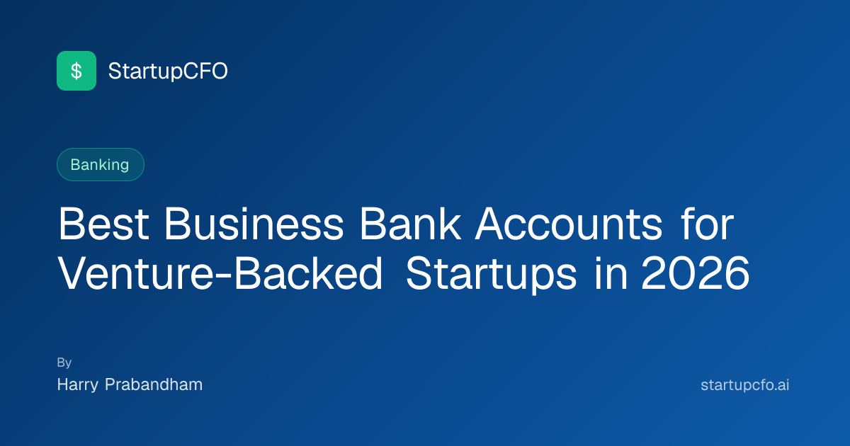 Mercury vs Brex vs Rho: Best Startup Bank 2026 | StartupCFO